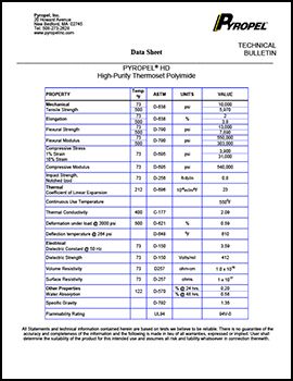 Pyropel Polyimide Products - Semiconductor - Extreme Durability ...